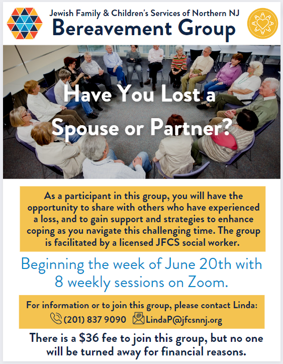 Bereavement Group | Temple Beth Tikvah