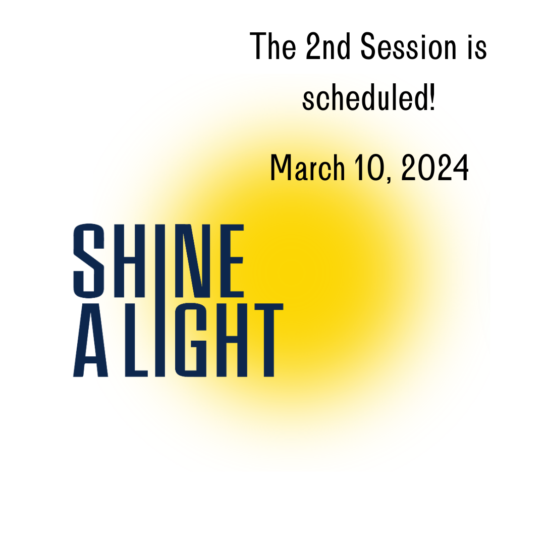 New Shine a Light Session! | Temple Beth Tikvah